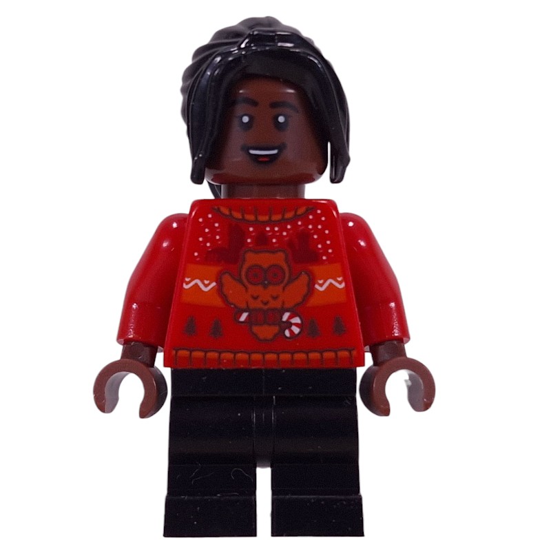 LEGO Set fig-016777 Angelina Johnson, Red Sweater | Rebrickable - Build ...