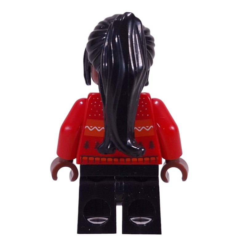 LEGO Set fig-016777 Angelina Johnson, Red Sweater | Rebrickable - Build ...