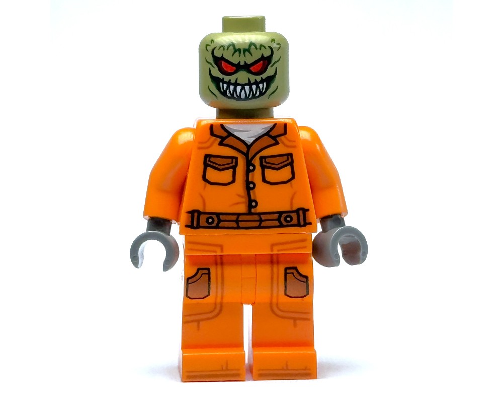 LEGO Set fig-016822 Killer Croc, Prison Clothes | Rebrickable - Build ...