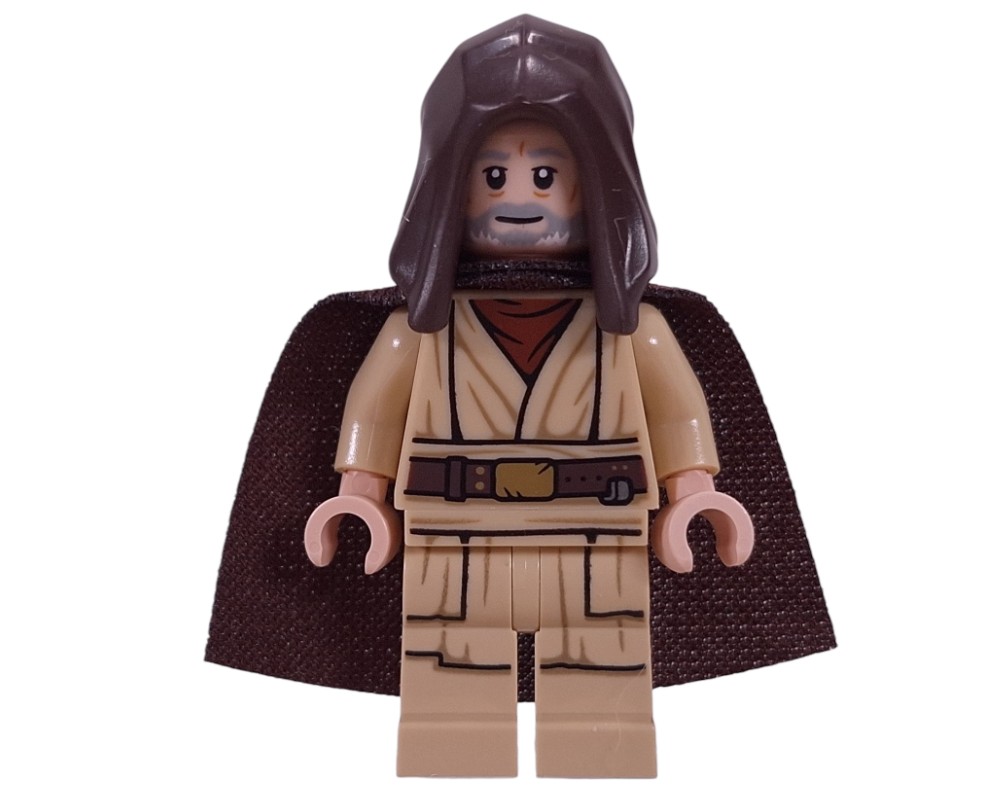 LEGO Set fig-016903 Obi-Wan Kenobi, Dark Brown Hood, Cloak ...
