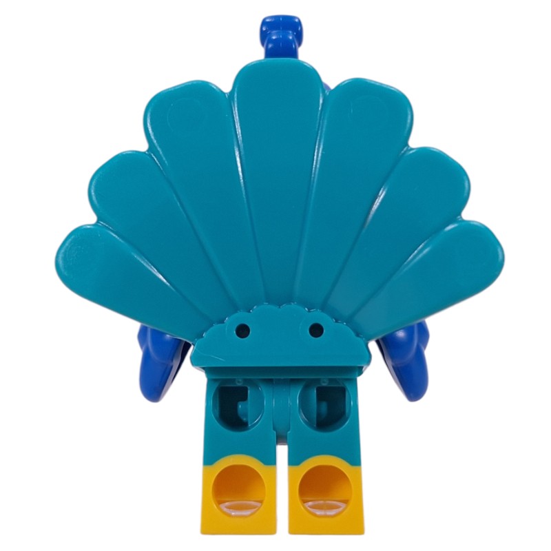 LEGO Set fig-017050 Peacock Suit | Rebrickable - Build with LEGO