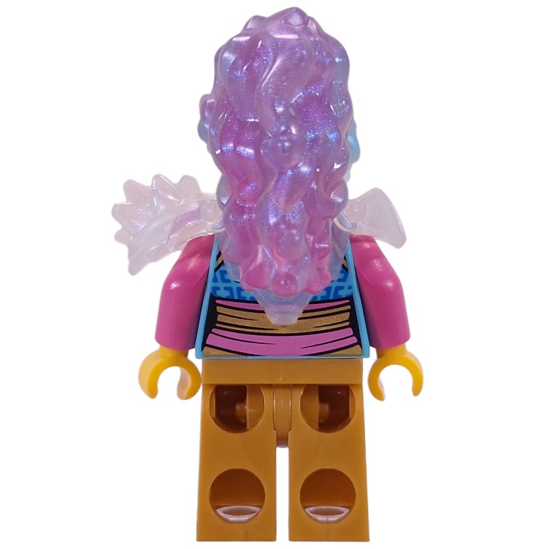 LEGO Set fig-017063 Izzie, Opal Trans-Clear Shoulder Armor ...