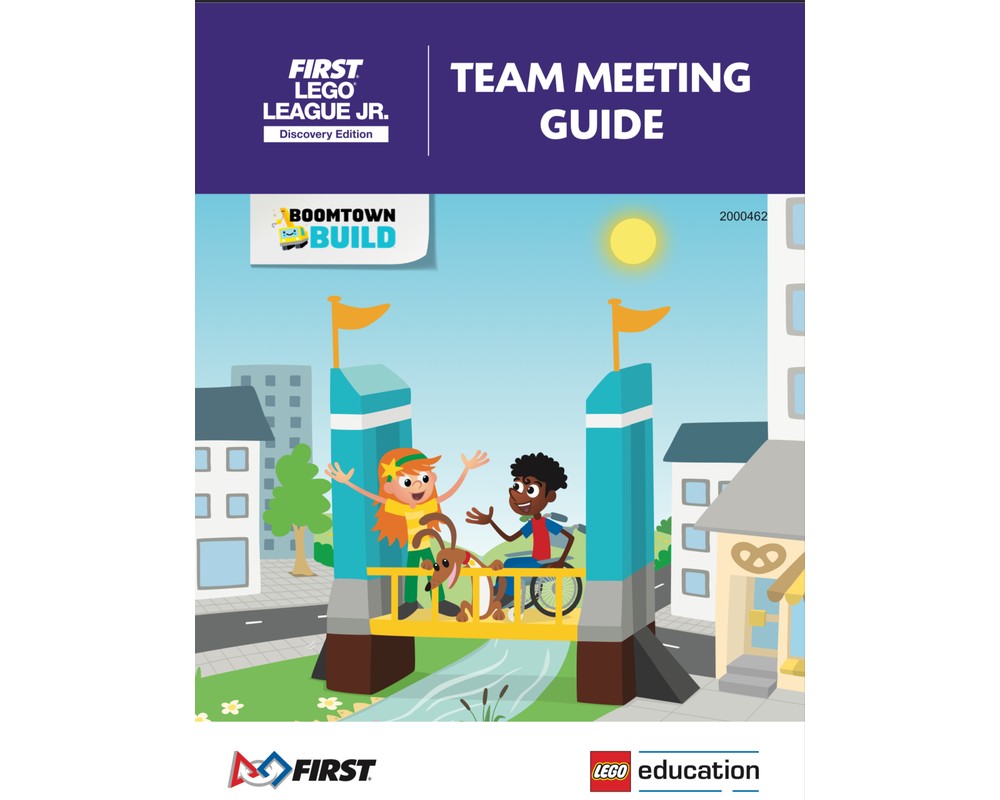 LEGO Set FLL2019-4 BOOMTOWN BUILD Team Meeting Guide (FLL Jr. Discovery ...