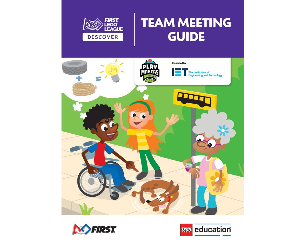 LEGO Set FLL2020-6 PLAYMAKERS Team Meeting Guide (FLL Discover) (2020 ...
