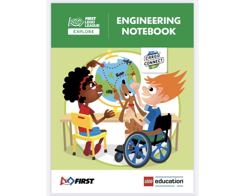 LEGO Set FLL2021-7 CARGO CONNECT Engineering Notebook (FLL Explore ...