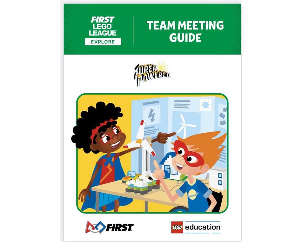 LEGO Set FLL2022-1 SUPERPOWERED Team Meeting Guide (FLL Explore) (2022 ...