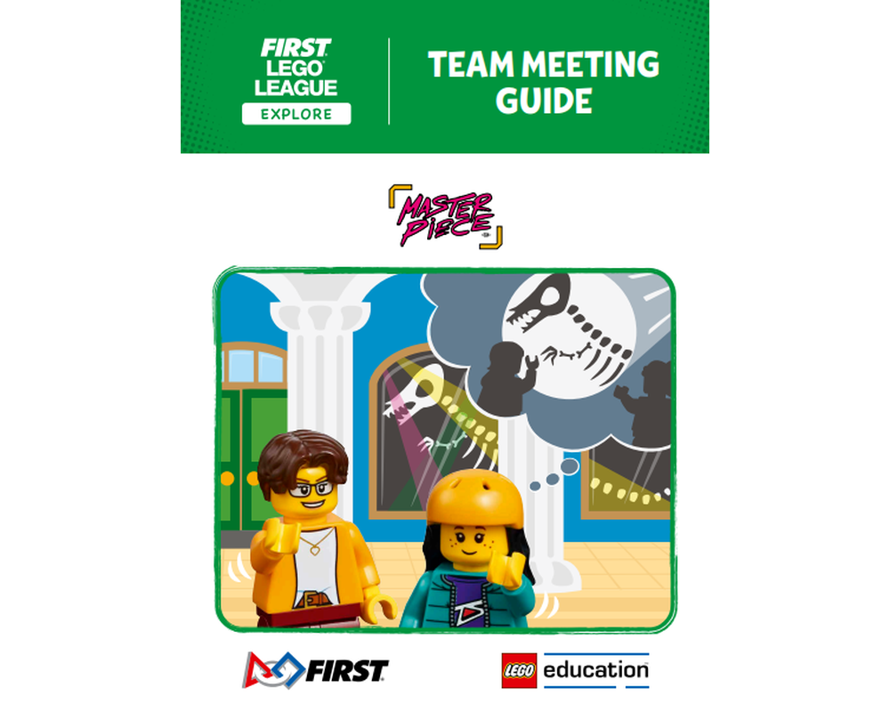 LEGO Set FLL2023-2 MASTERPIECE Team Meeting Guide (FLL Explore) (2023 ...