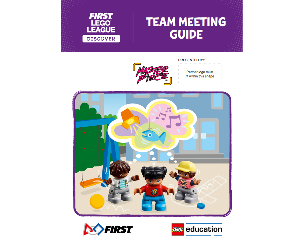 LEGO Set FLL2023-7 MASTERPIECE Team Meeting Guide (FLL Discover) (2023 ...