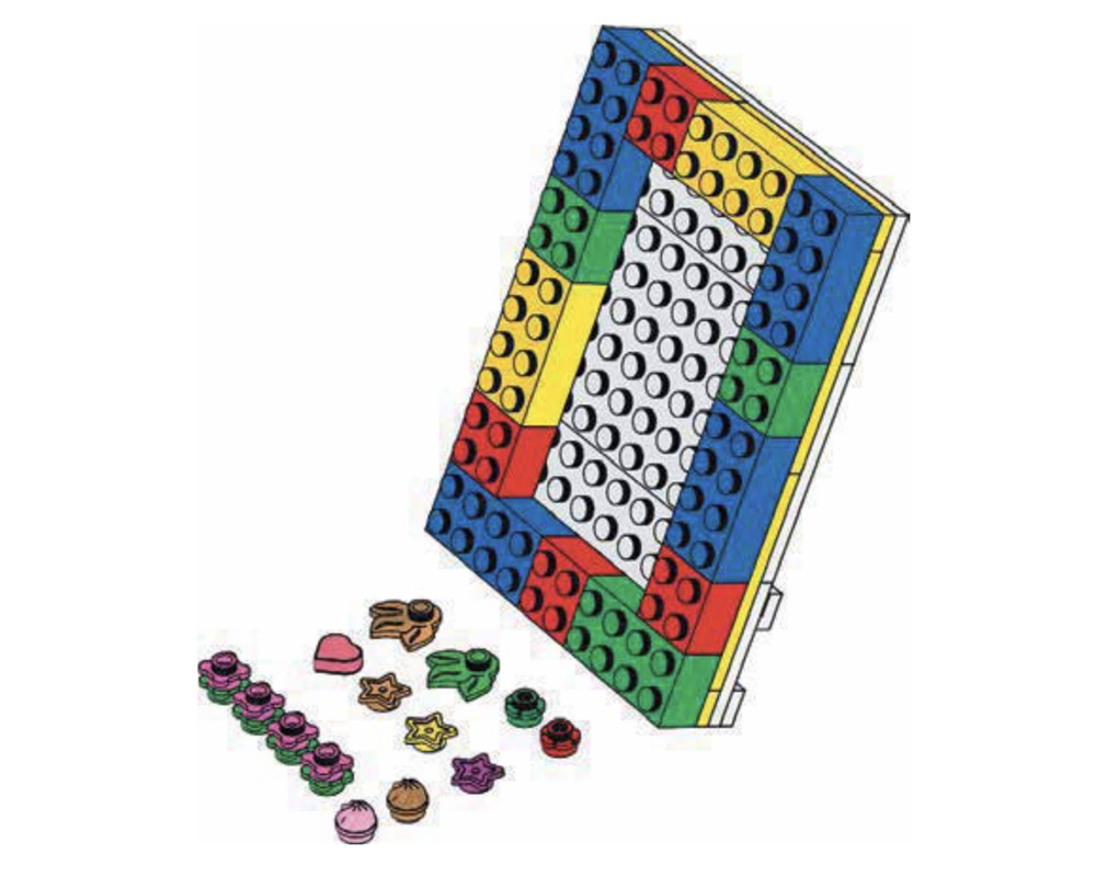 LEGO Set FRAME-1 Picture Frame (2019 Promotional) | Rebrickable - Build ...
