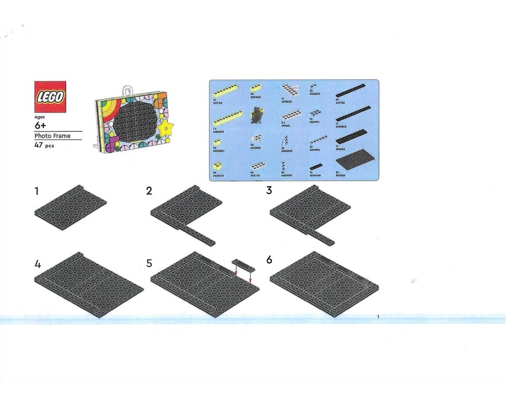 LEGO Set FRAME-2 Photo Frame (2024 LEGO Brand Store) | Rebrickable ...