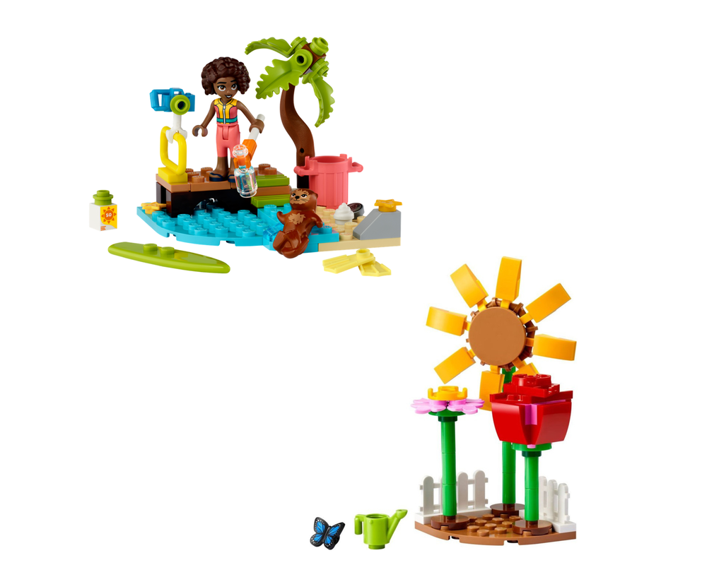 LEGO Set GWP-1 Flower Garden & Beach Cleanup Bundle (2024 Value Packs ...