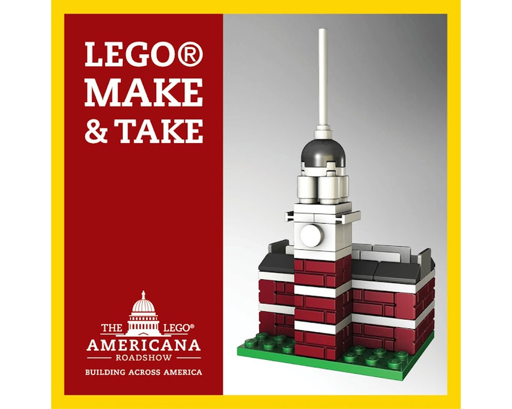 LEGO Set INDEPENDENCEHALL-1 Independence Hall (2015 Promotional ...