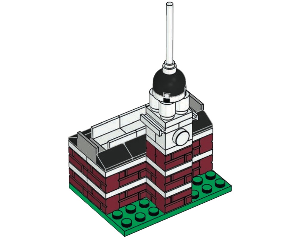 LEGO Set INDEPENDENCEHALL-1 Independence Hall (2015 Promotional ...