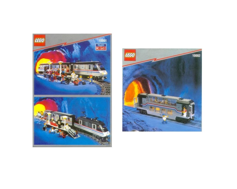 LEGO Set K10001-1 Metroliner Kit (2001 Train > 9V) | Rebrickable ...