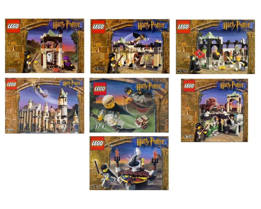 LEGO Set K4706-1 Sorcerers Stone Kit (2002 Harry Potter) | Rebrickable ...