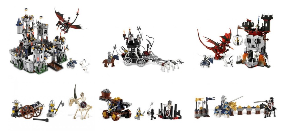 LEGO Set K7094-1 Castle Collection US version (2007 Castle > Fantasy ...