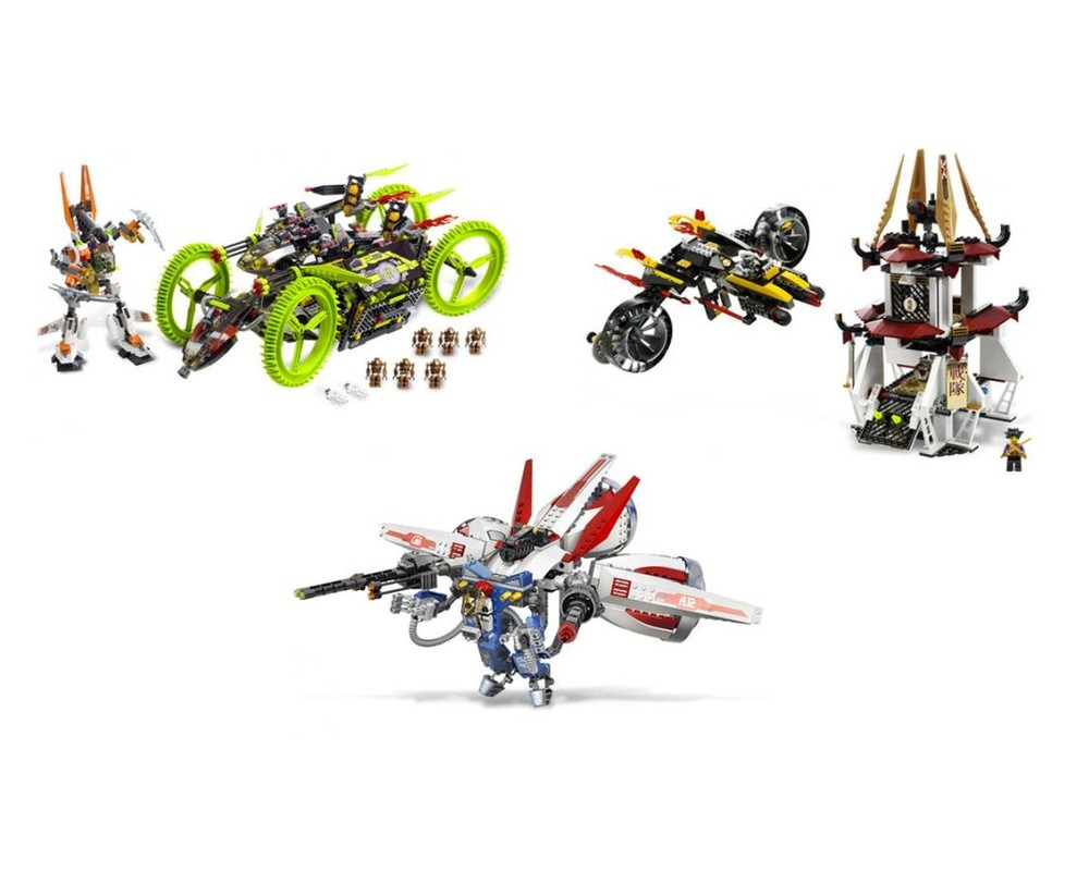 LEGO Set K8107-1 Golden City Collection (2009 Exo-Force) | Rebrickable ...