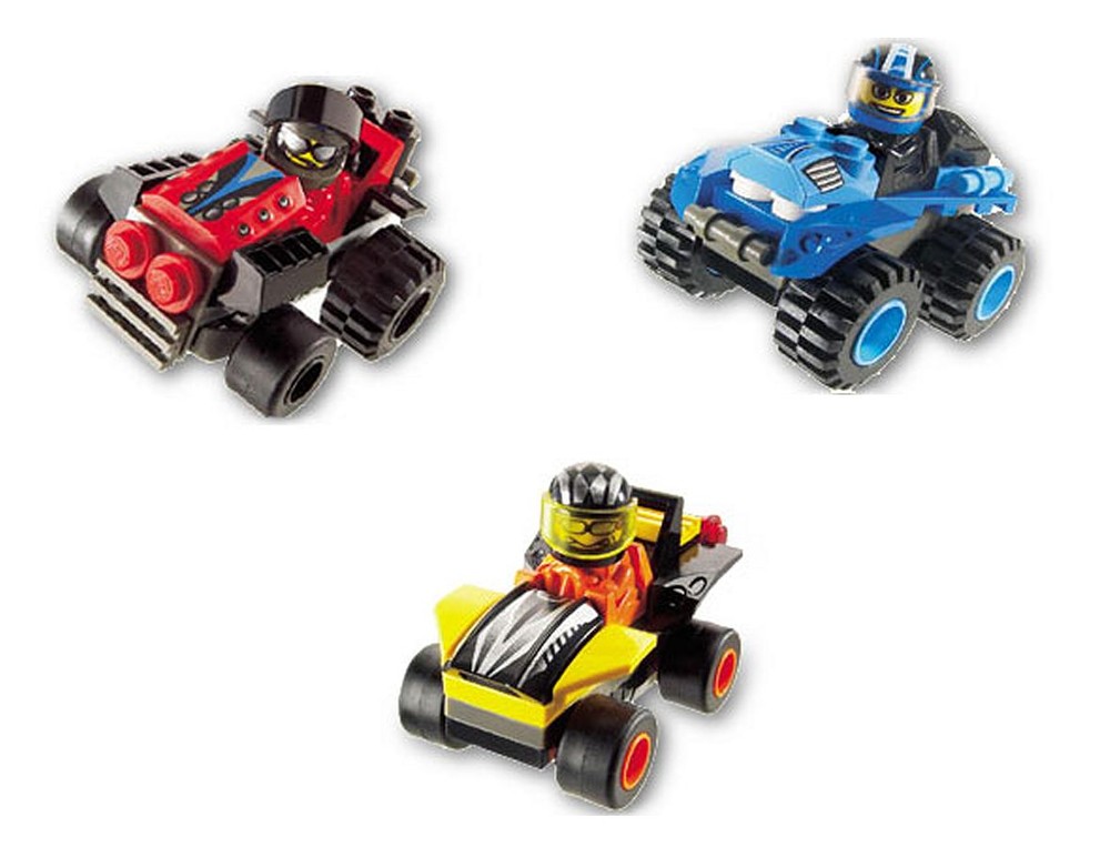 LEGO Set K8358-1 Night Sprinter Kit (2003 Racers > Drome Racers ...