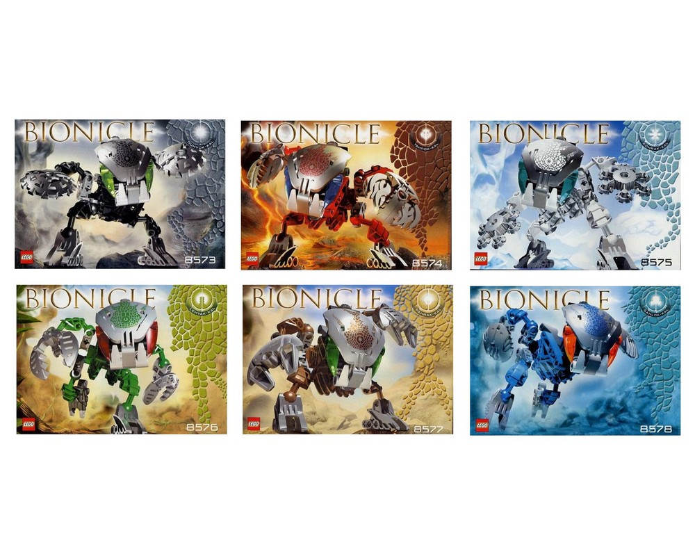 LEGO Set K8578-1 Ultimate Bohrok-Kal Kit (2003 Bionicle) | Rebrickable ...