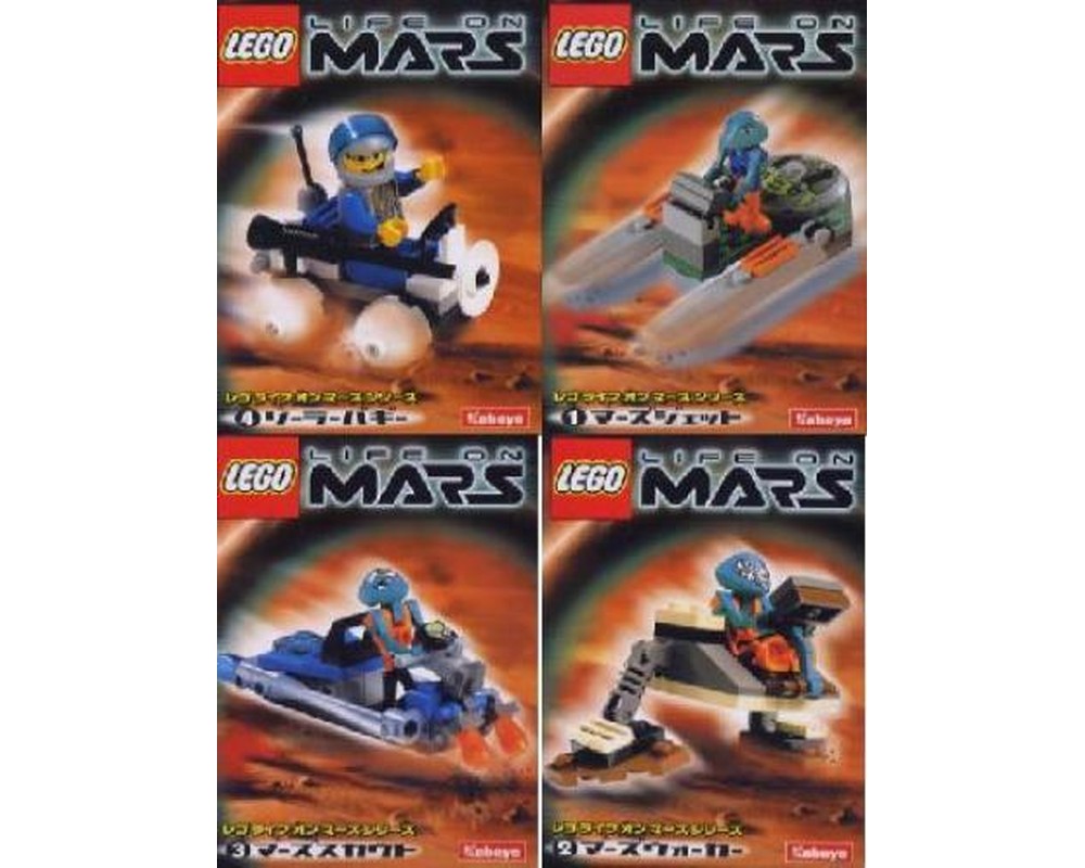 LEGO Set kabmars-1 Life on Mars 4-Pack (2001 Space > Life On Mars ...