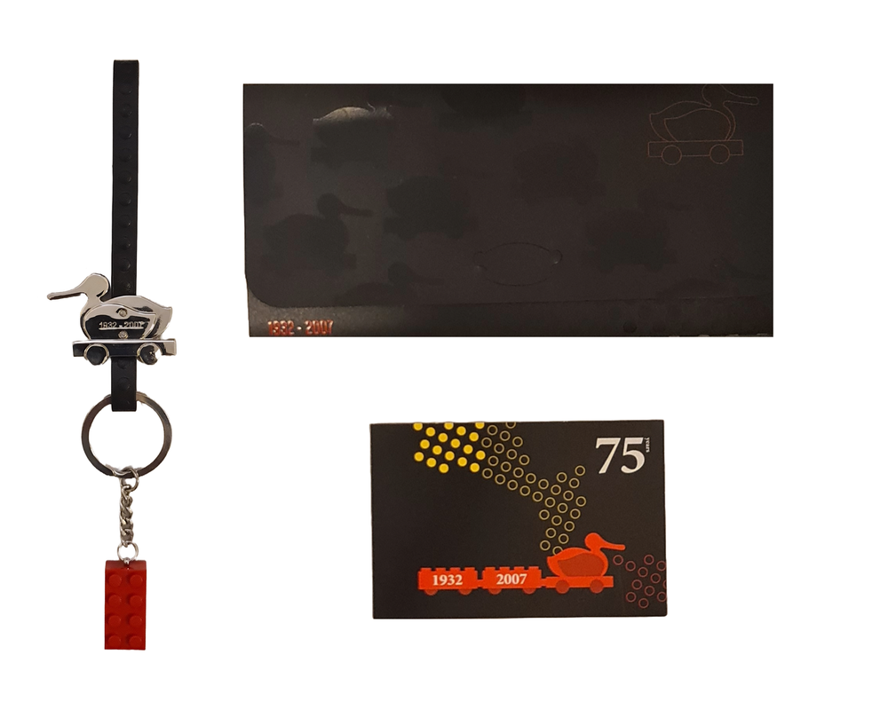 LEGO Set KCJUBILEUM-1 JUBILÆUM 1932 - 2007 Anniversary Key Chain - Duck ...
