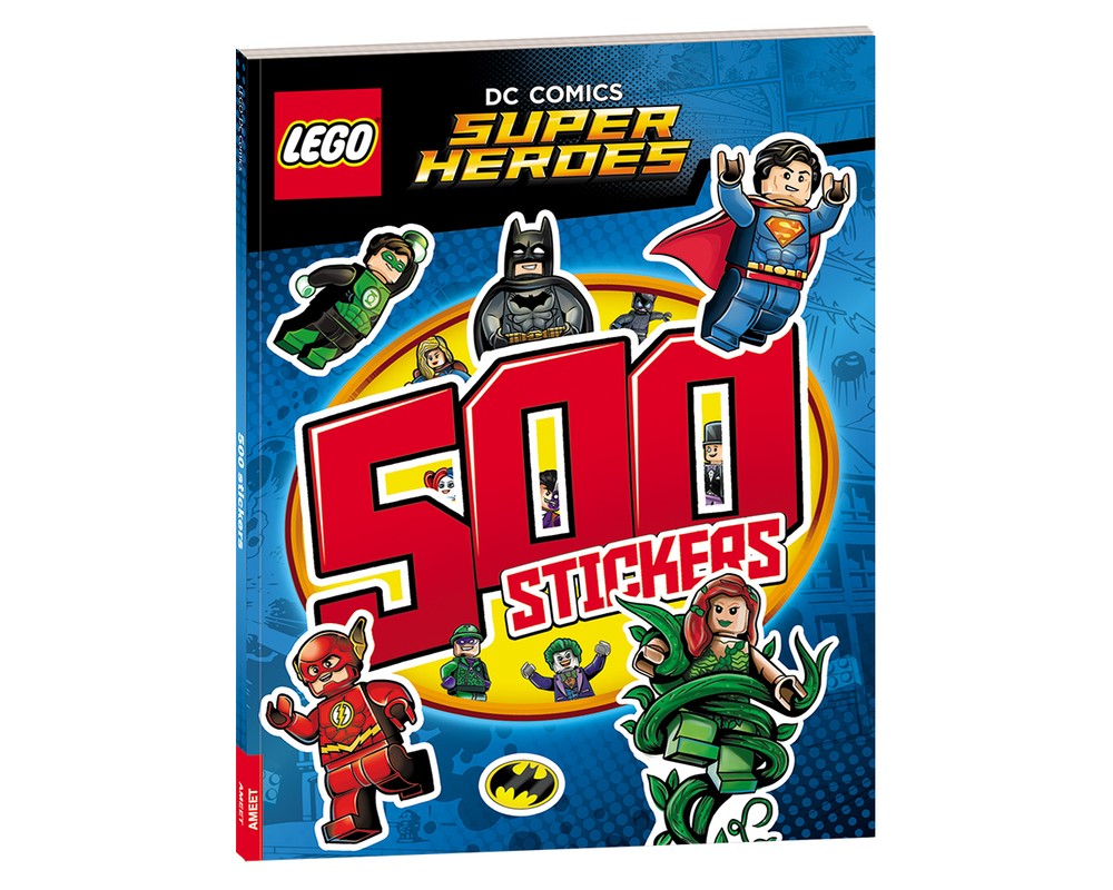 LEGO Set LBS450-1 DC Comics Super Heroes: 500 Stickers (2019 Books ...