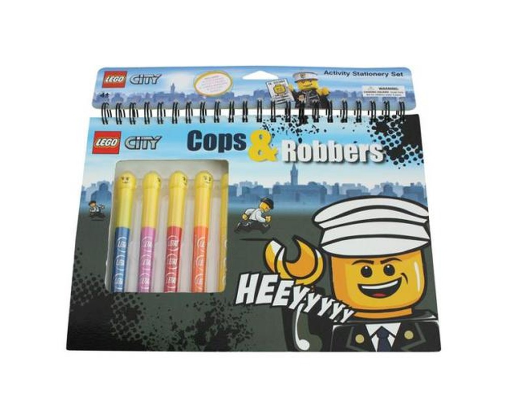 LEGO Set LE087-1 Cops & Robbers Activity Stationery Set (2017 Gear ...