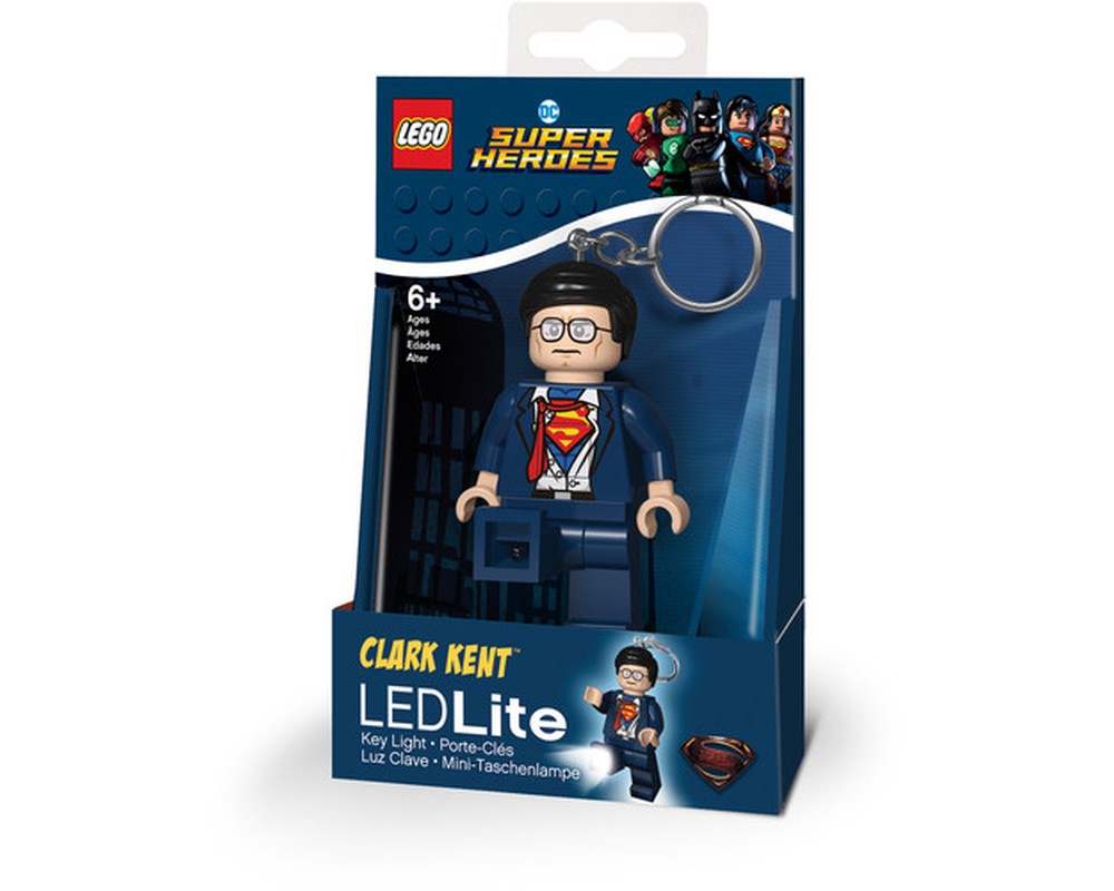 LEGO Set LGLKE116-1 Clark Kent Key Light (2018 Gear > Key Chain ...
