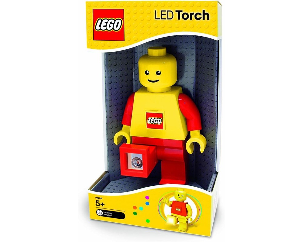 LEGO Set LGLTO1-1 Minifigure Flashlight with Yellow Torso, Red arms and ...
