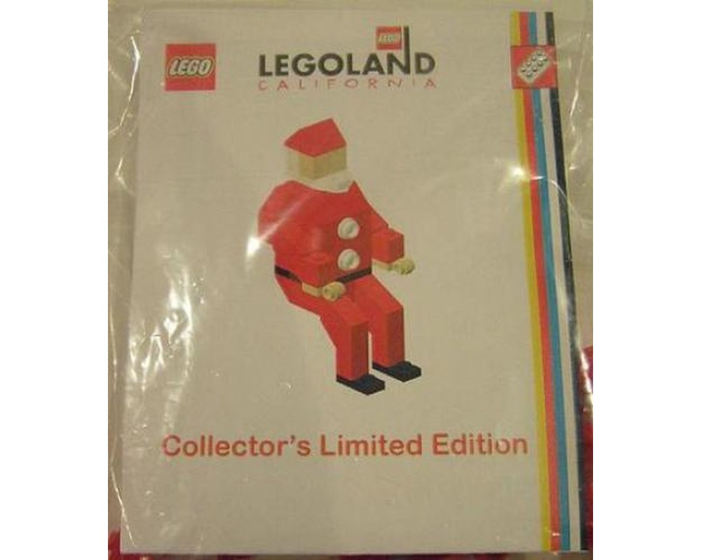 LEGO Set llca21-1 Sitting Santa (Legoland California) (2005 Seasonal ...