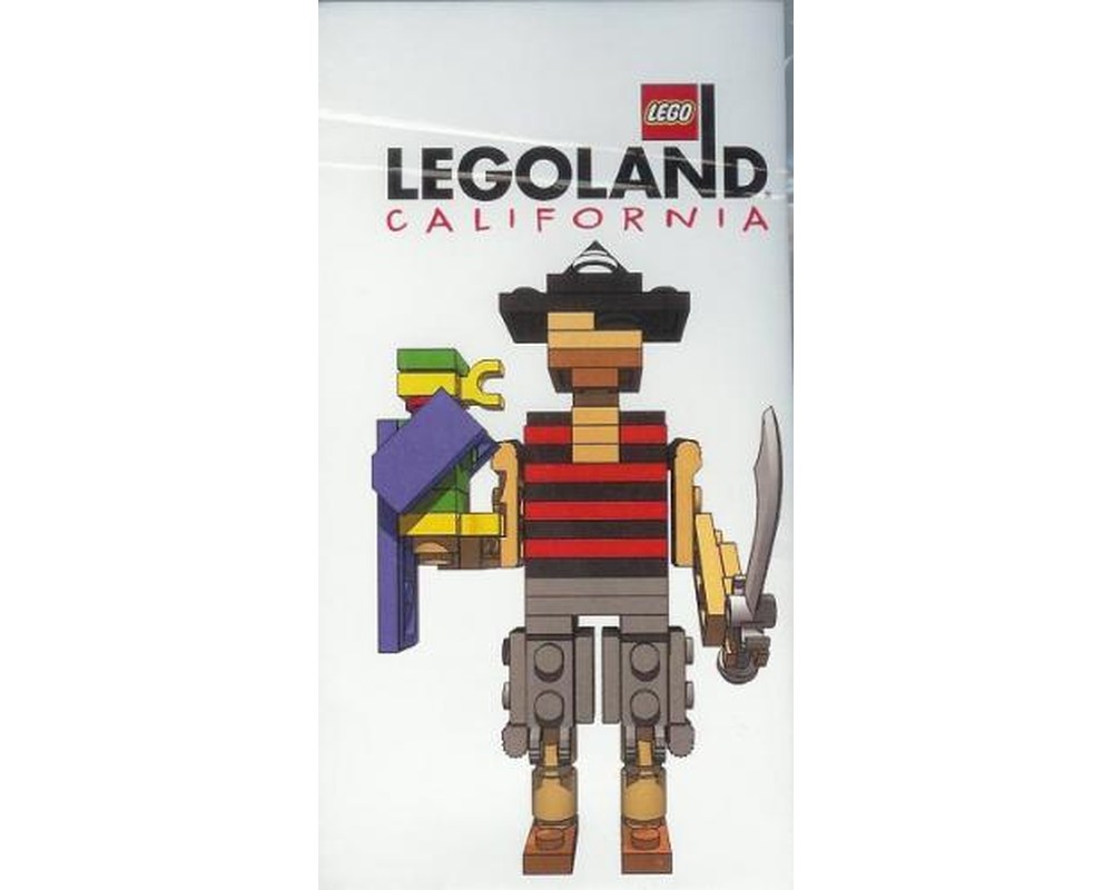 LEGO Set llca27-1 Legoland Pirate with Parrot (Legoland California ...