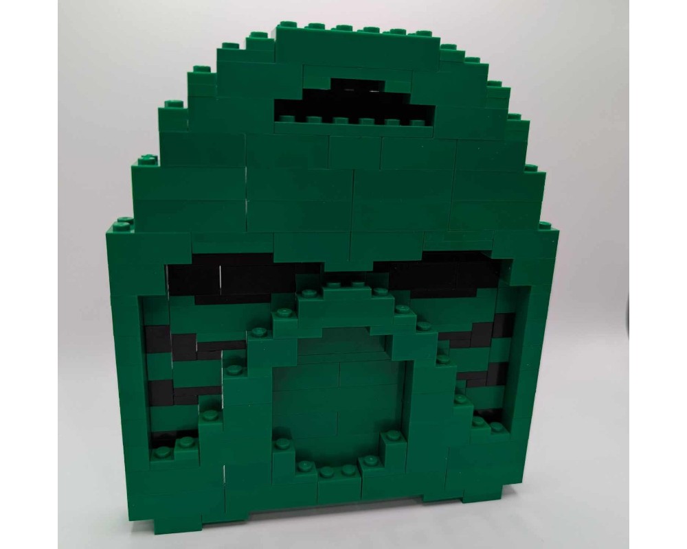 LEGO Set LLCABR1-1 Hau Mask - Green Brick (2001 Bionicle) | Rebrickable ...
