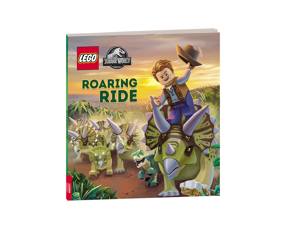 LEGO Set LPB6201-1 Jurassic World: Roaring Ride (2022 Books > Story ...