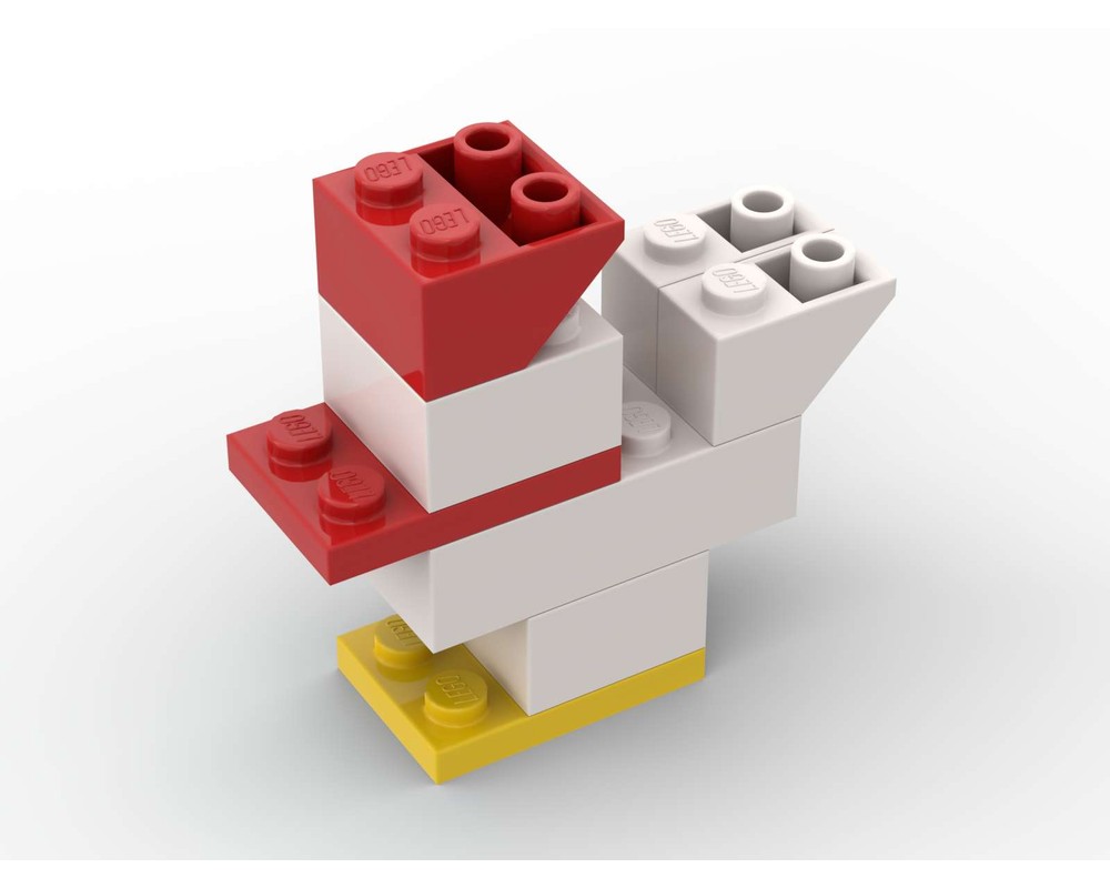 LEGO Set MICROROOSTER-1 Micro Rooster (2017 Seasonal) | Rebrickable ...