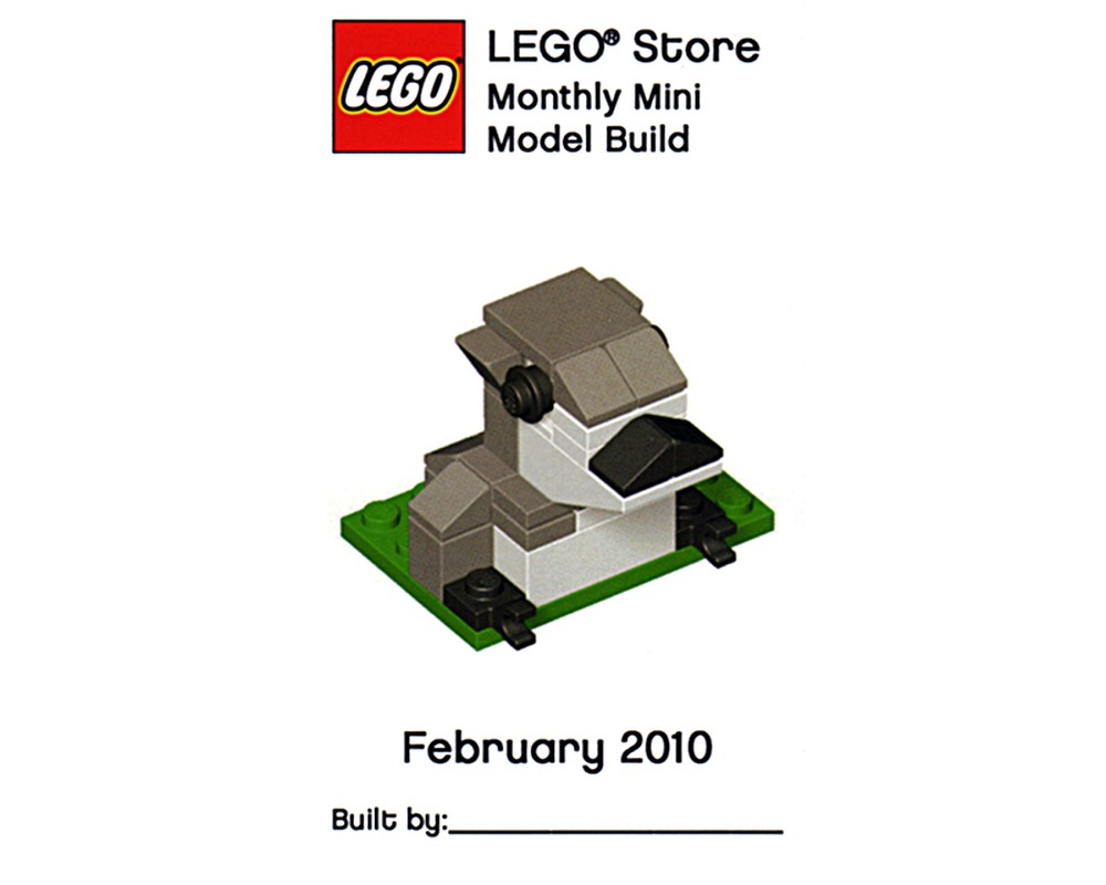 LEGO Set MMMB019-1 Groundhog (2010 LEGO Brand Store > Monthly Mini ...