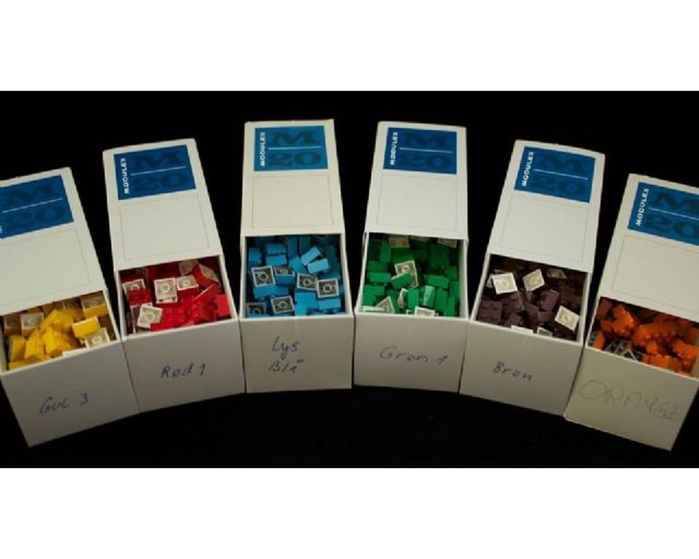LEGO Set MODULEX-DBASE-1 Modulex Foil Sheets Database Set (1963 Other ...