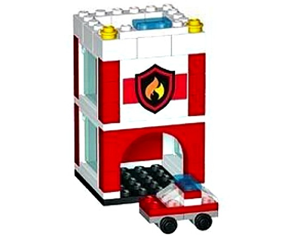 LEGO Set PBKFIRE-1 Fire Station (2013 Promotional) | Rebrickable ...