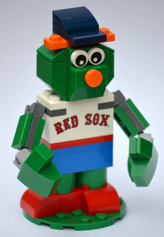 LEGO Set REDSOX2019-1 Wally (2019 Promotional) | Rebrickable - Build ...