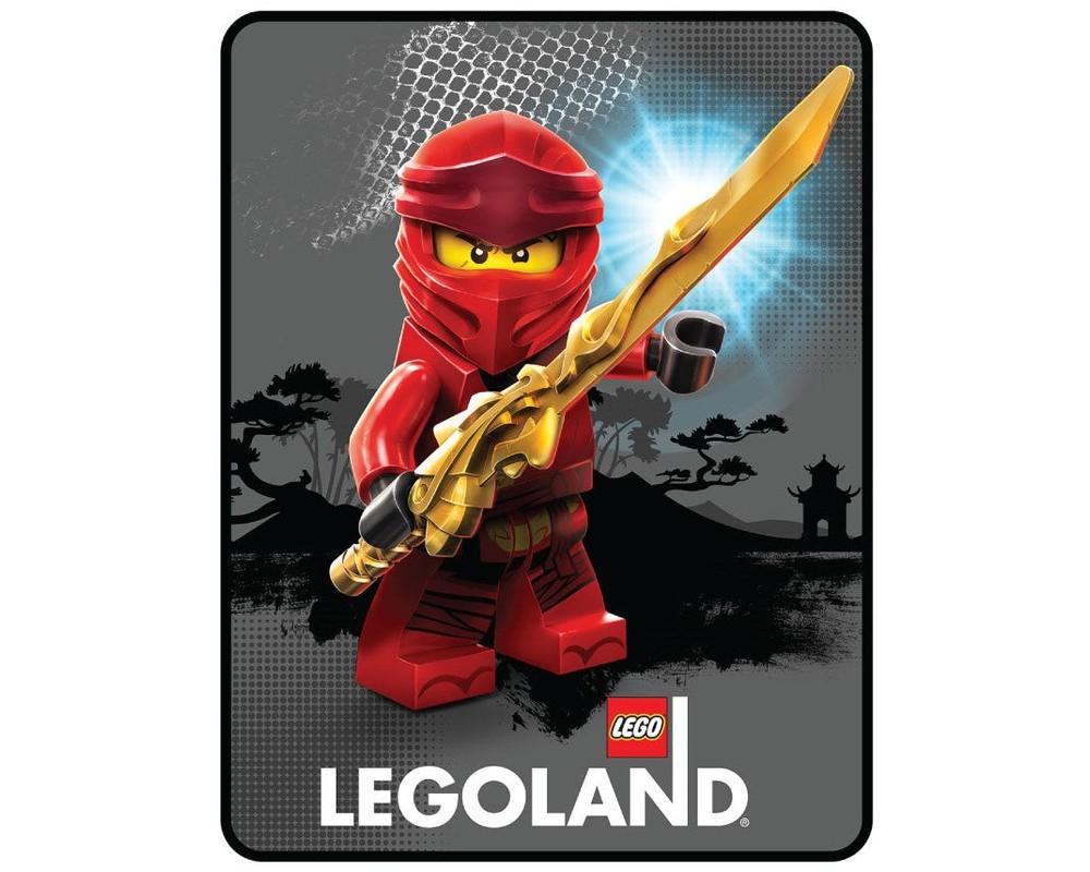 LEGO Set THROW-14 LEGOLAND Kai Ninja Shadows Throw (2022 Gear ...
