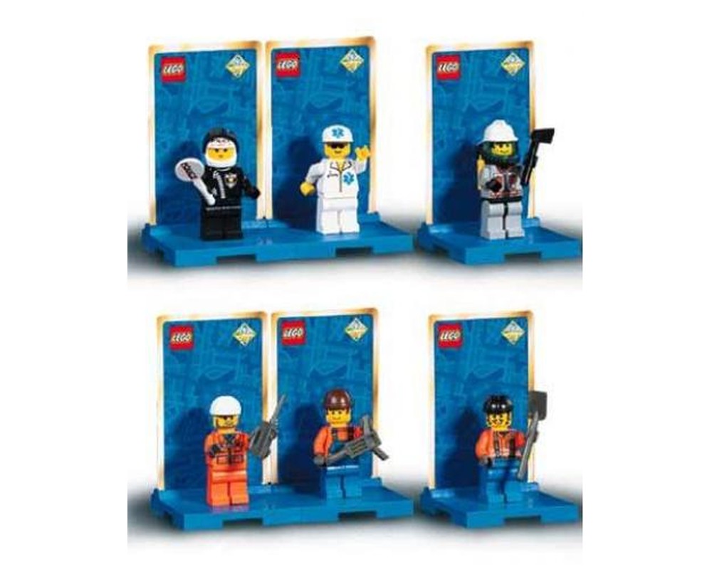 LEGO Set TOMINIFIGS-1 City Center Minifig Packs 2-Pack (2000 Town ...