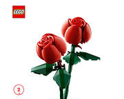 LEGO Instructions - 10328-1 Bouquet of Roses | Rebrickable - Build with ...