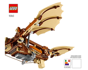 LEGO Set 10363-1 Leonardo da Vinci's Flying Machine (2025 Icons ...