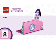LEGO Instructions - 10788-1 Gabby's Dollhouse | Rebrickable - Build ...
