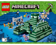 Lego 21136 minecraft the ocean monument store