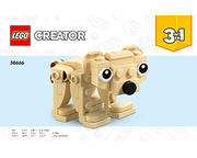 LEGO Instructions - 30666-1 Gift Animals | Rebrickable - Build with LEGO