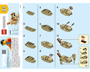 LEGO Instructions - 30666-1 Gift Animals | Rebrickable - Build with LEGO