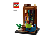 LEGO Instructions - 40698-1 Books Are My Passion | Rebrickable - Build ...