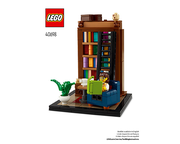LEGO Instructions - 40698-1 Books Are My Passion | Rebrickable - Build ...