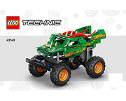 LEGO Instructions - 42149-1 Monster Jam Dragon | Rebrickable - Build ...