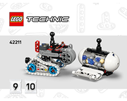 LEGO Set 42211-1 Lunar Outpost Moon Rover Space Vehicle (2025 Technic ...